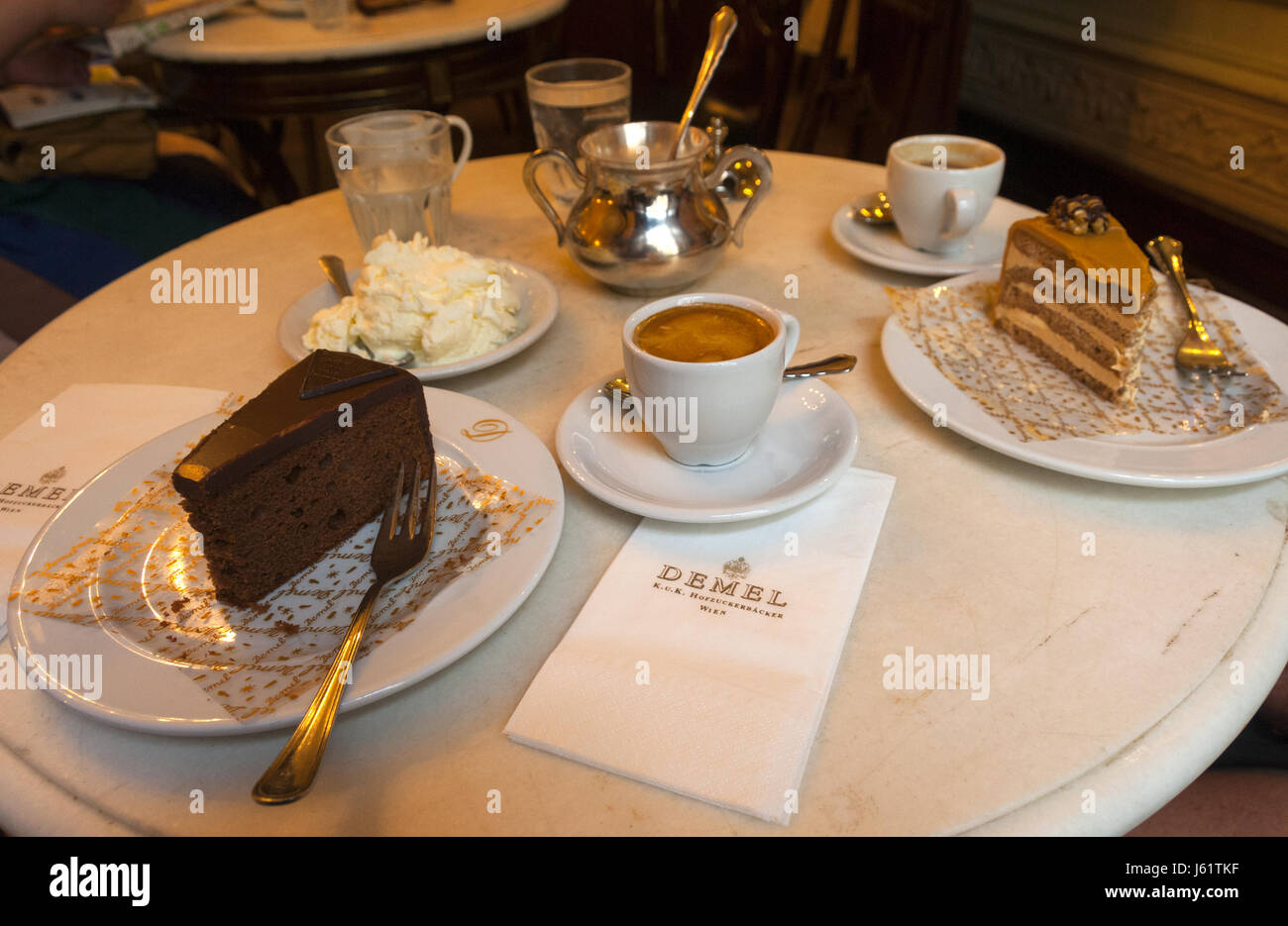 Cafe demel hi-res stock photography and images - Alamy