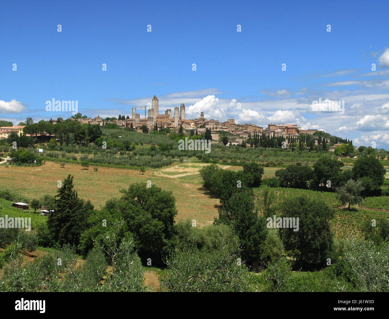 tuscany tuscany toscana sight view outlook perspective vista panorama ...