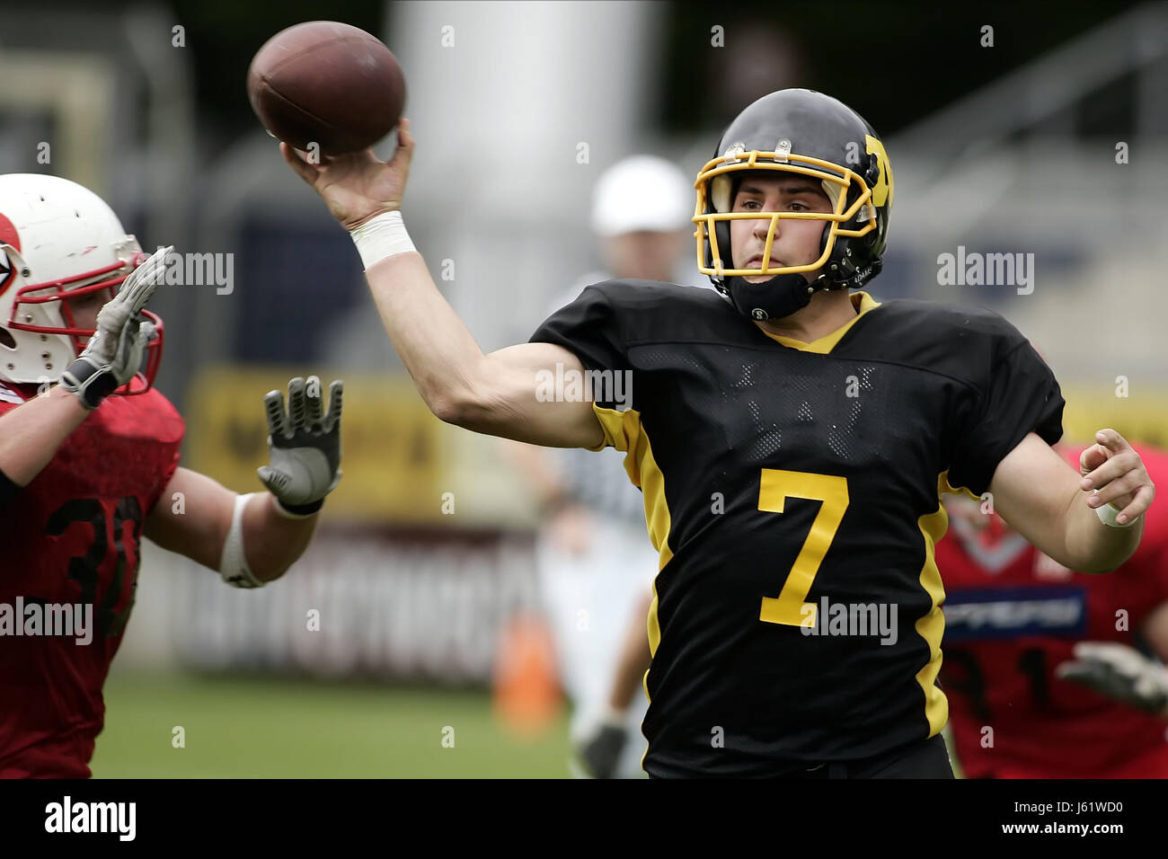 passport player throw trial football players sport sports american ball ...