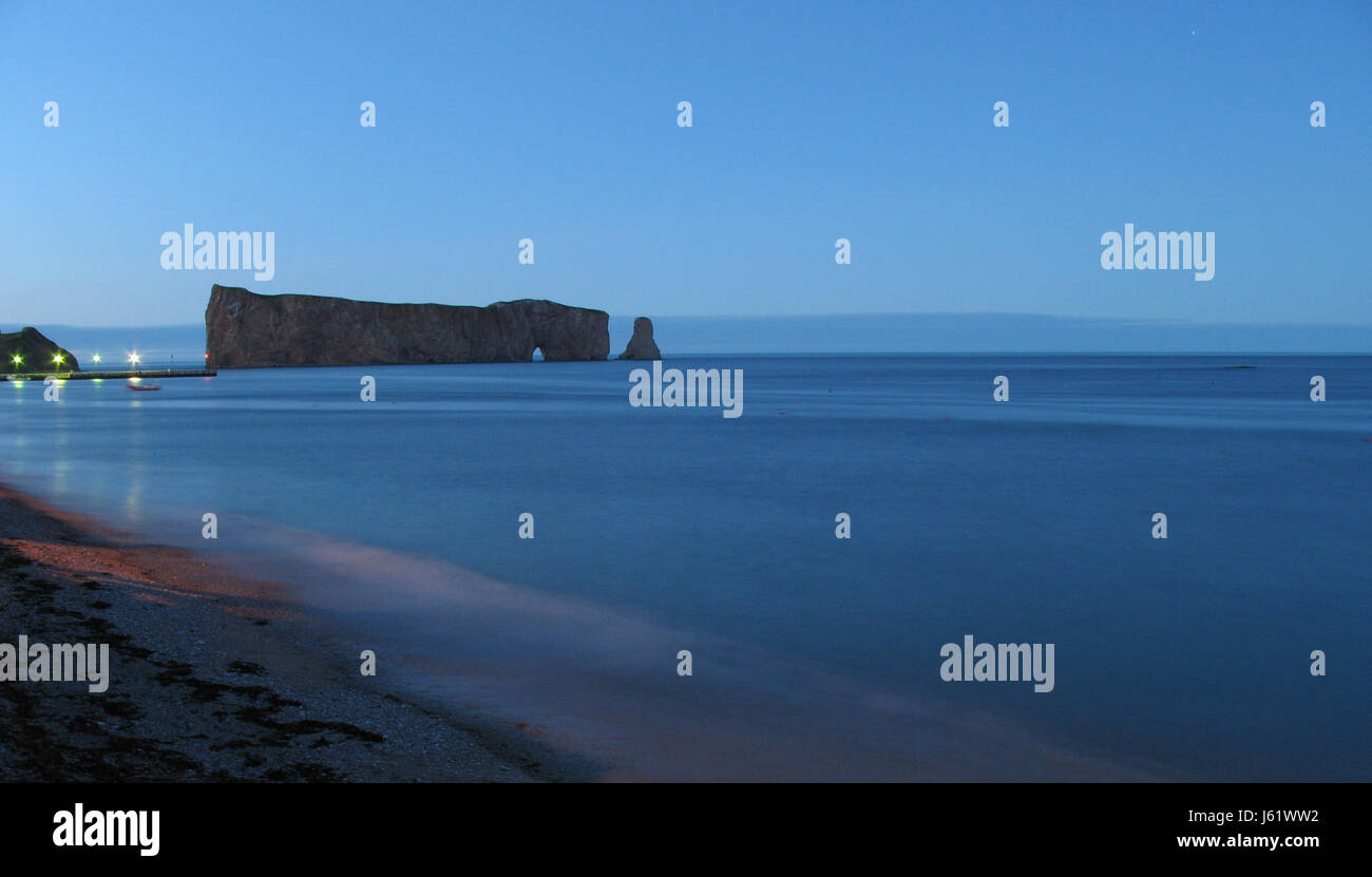night nighttime beach seaside the beach seashore canada salt water sea ...