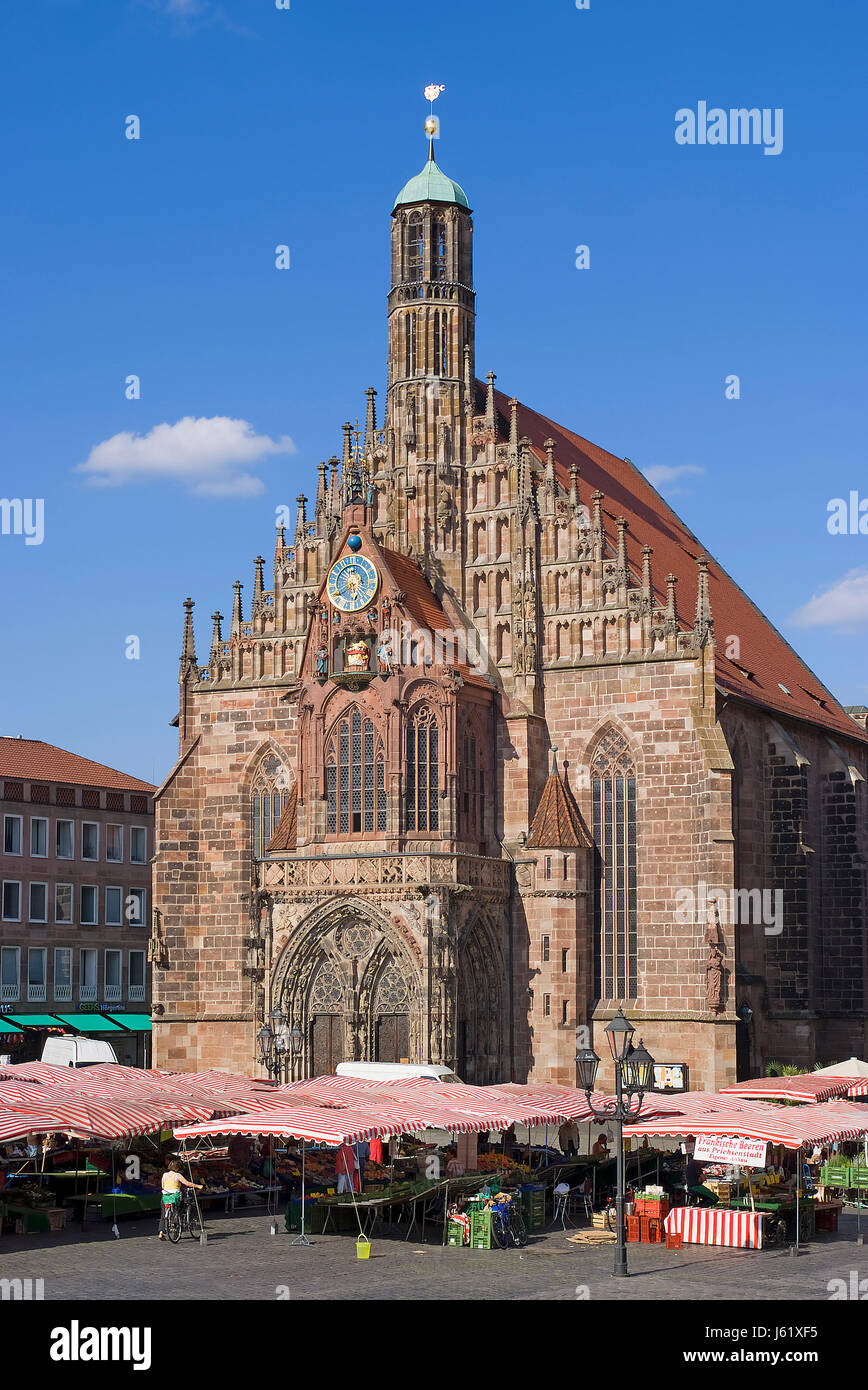 historical old town bavaria germany german federal republic nuremberg ...