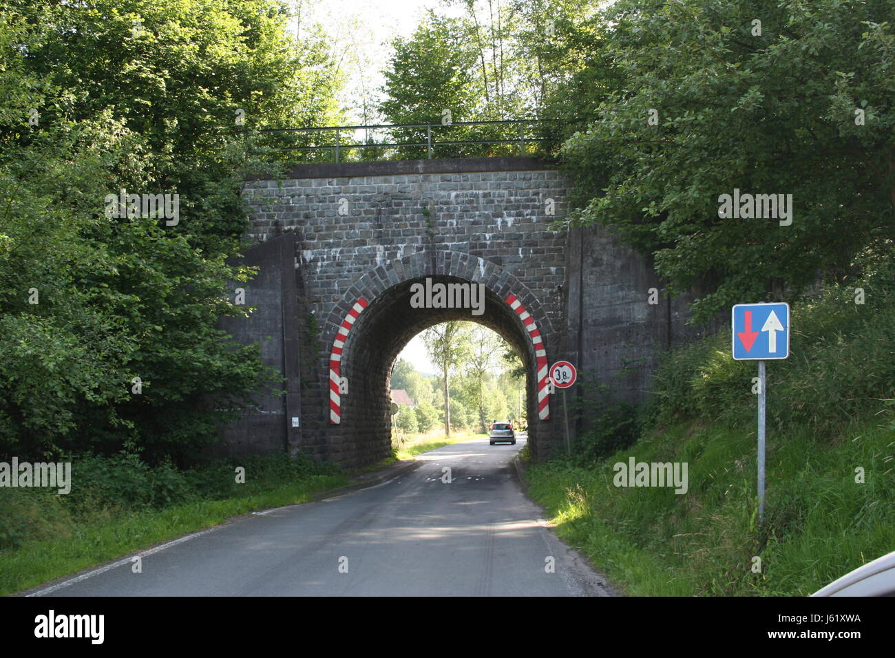 bridge tunnel street road tree trees traffic transportation bridge ...