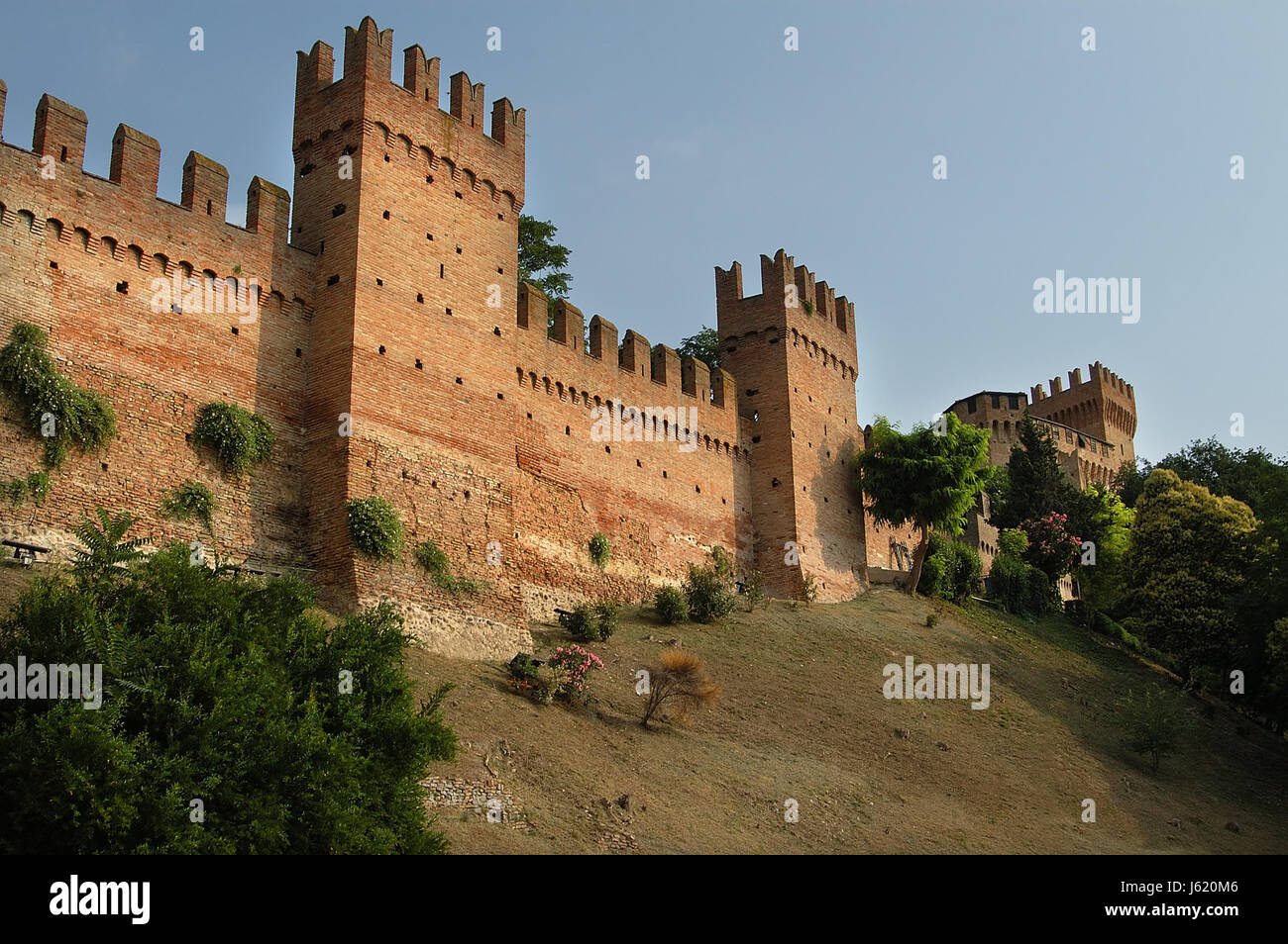 castello gradara in italy Stock Photo - Alamy
