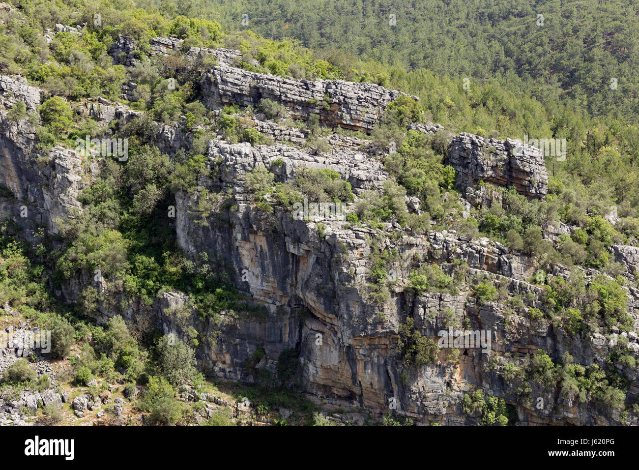 Rock formations in mountains Stock Photo - Alamy