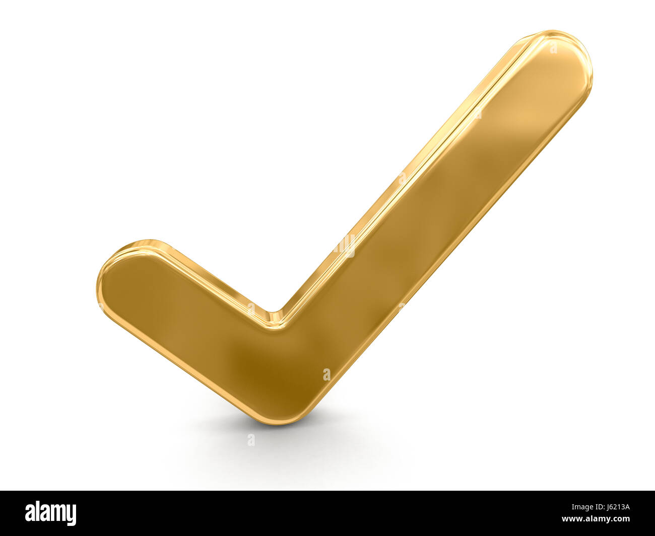 Check Mark. Image with clipping path Stock Photo - Alamy