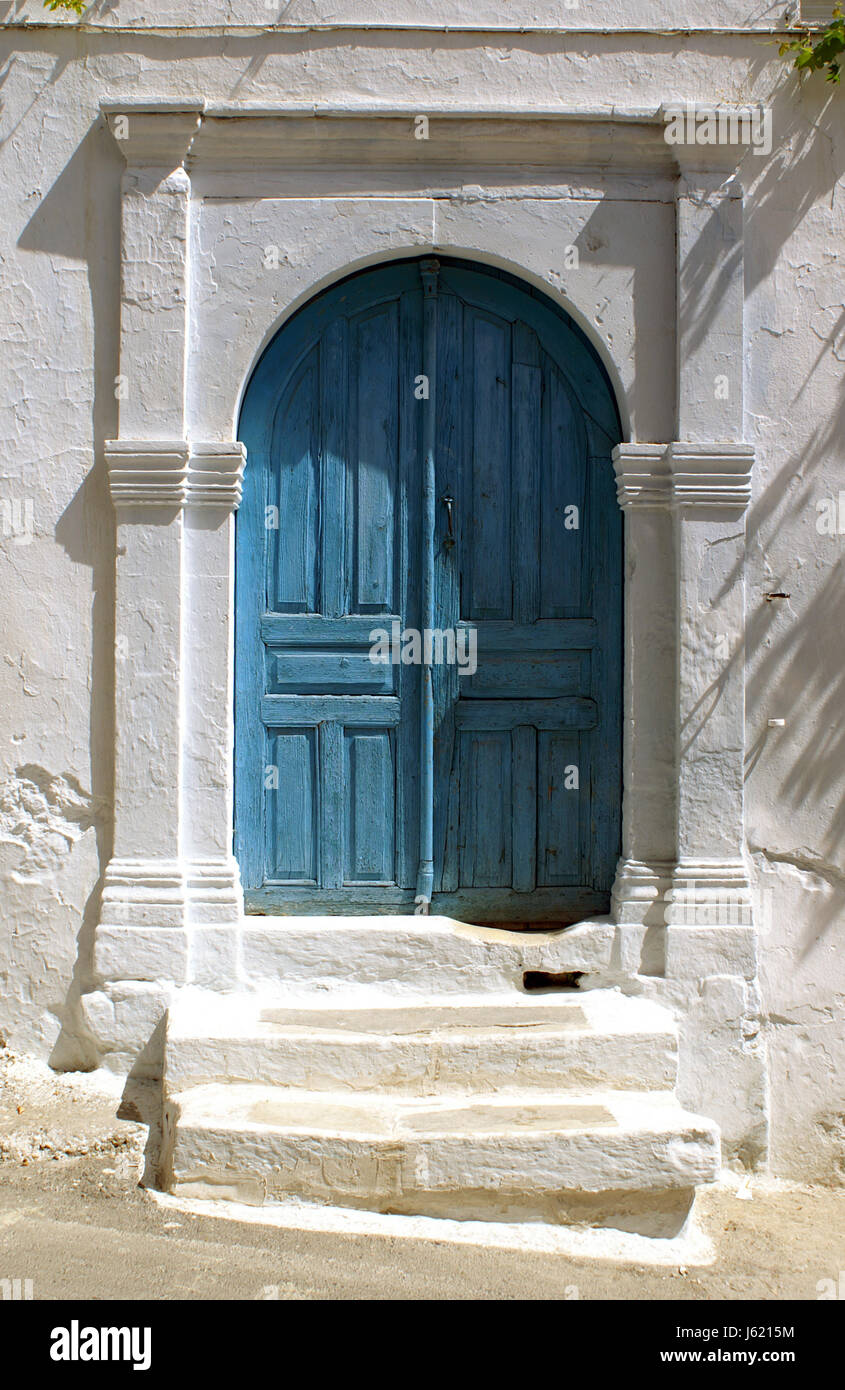 blue antique goal passage gate archgway gantry door front door old ...