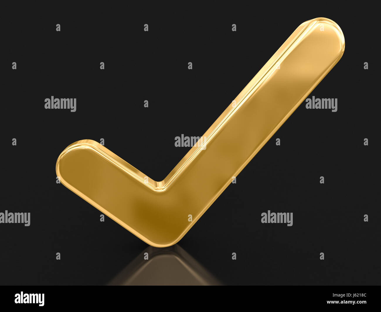 Check Mark. Image with clipping path Stock Photo - Alamy