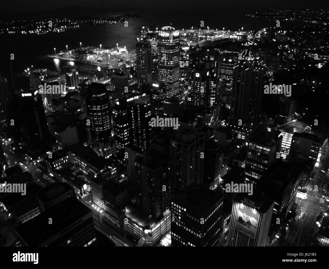 New zealand on night Black and White Stock Photos & Images - Alamy