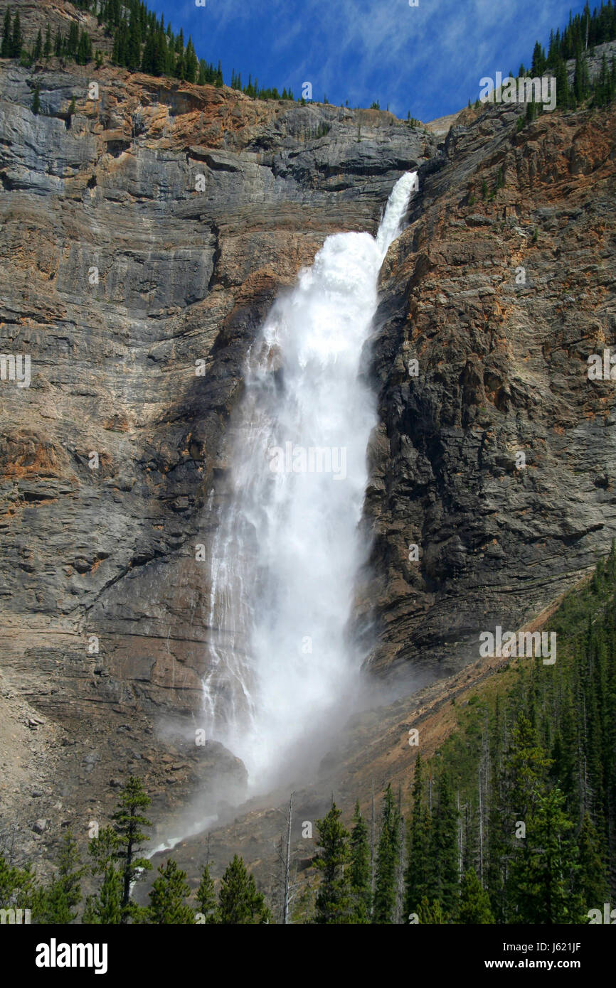 waterfall canada landscape scenery countryside nature mountain water ...
