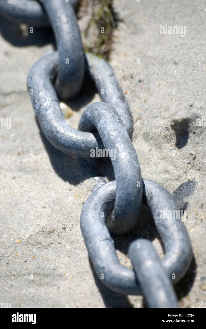 beach seaside the beach seashore chain limb chain link tether chained ...