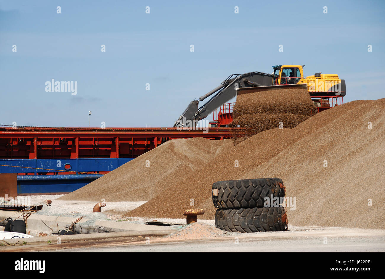 Gravel discharge hi-res stock photography and images - Alamy