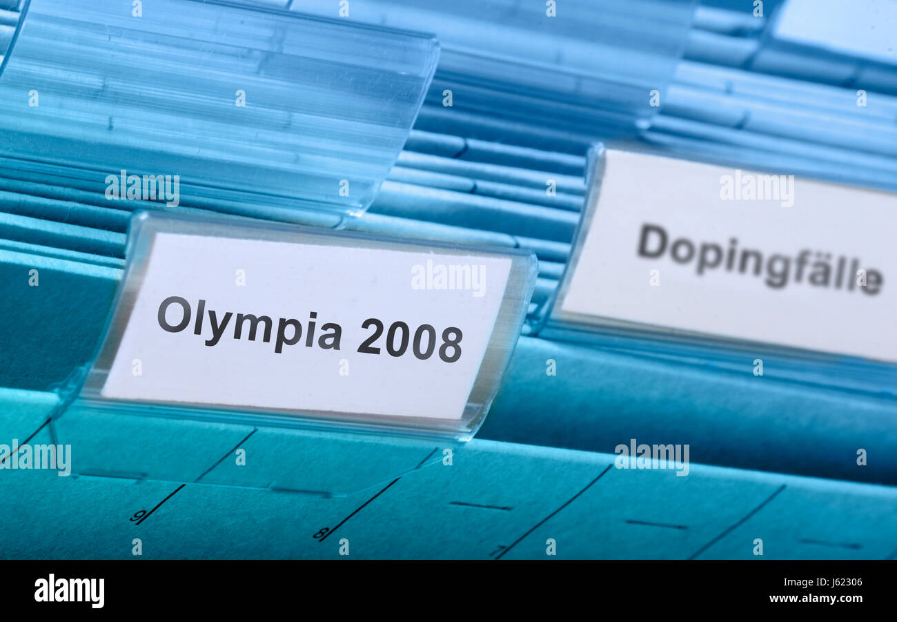 order file card index olympics office file sort sort out investigation ...