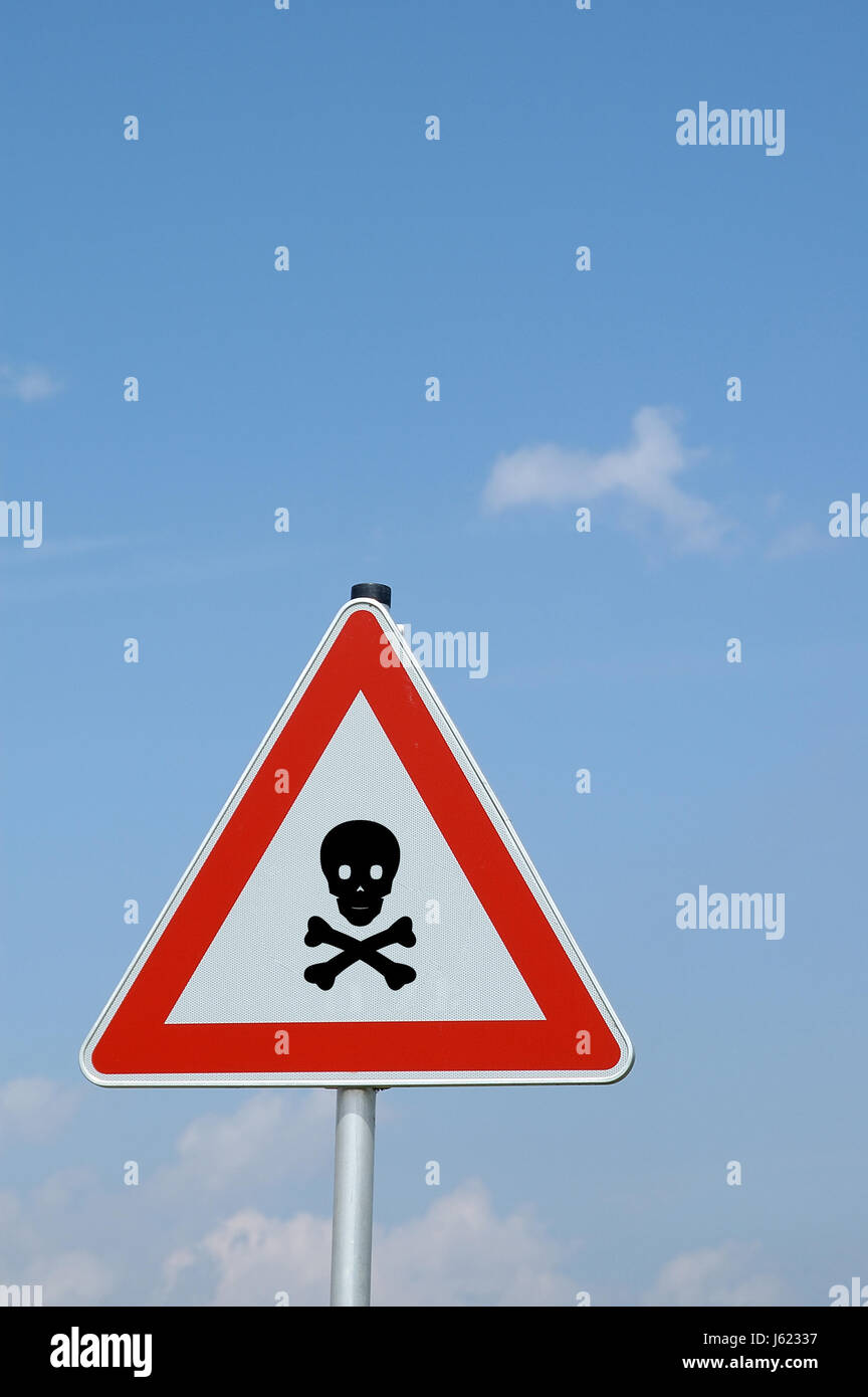 poison attention pictogram symbol pictograph trade symbol toxic ...