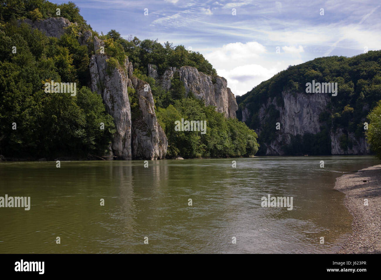 rock bavaria gravel danube river water blue rock bavaria danube ...