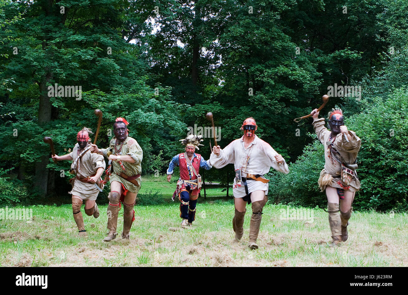 arm indian warrior attack raggery indians arms some several a few men ...