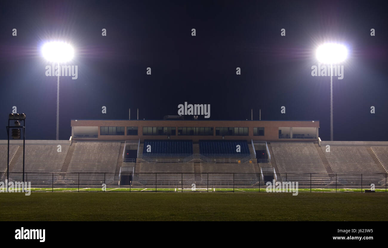 sport sports night nighttime field stadium arena soccer football ...