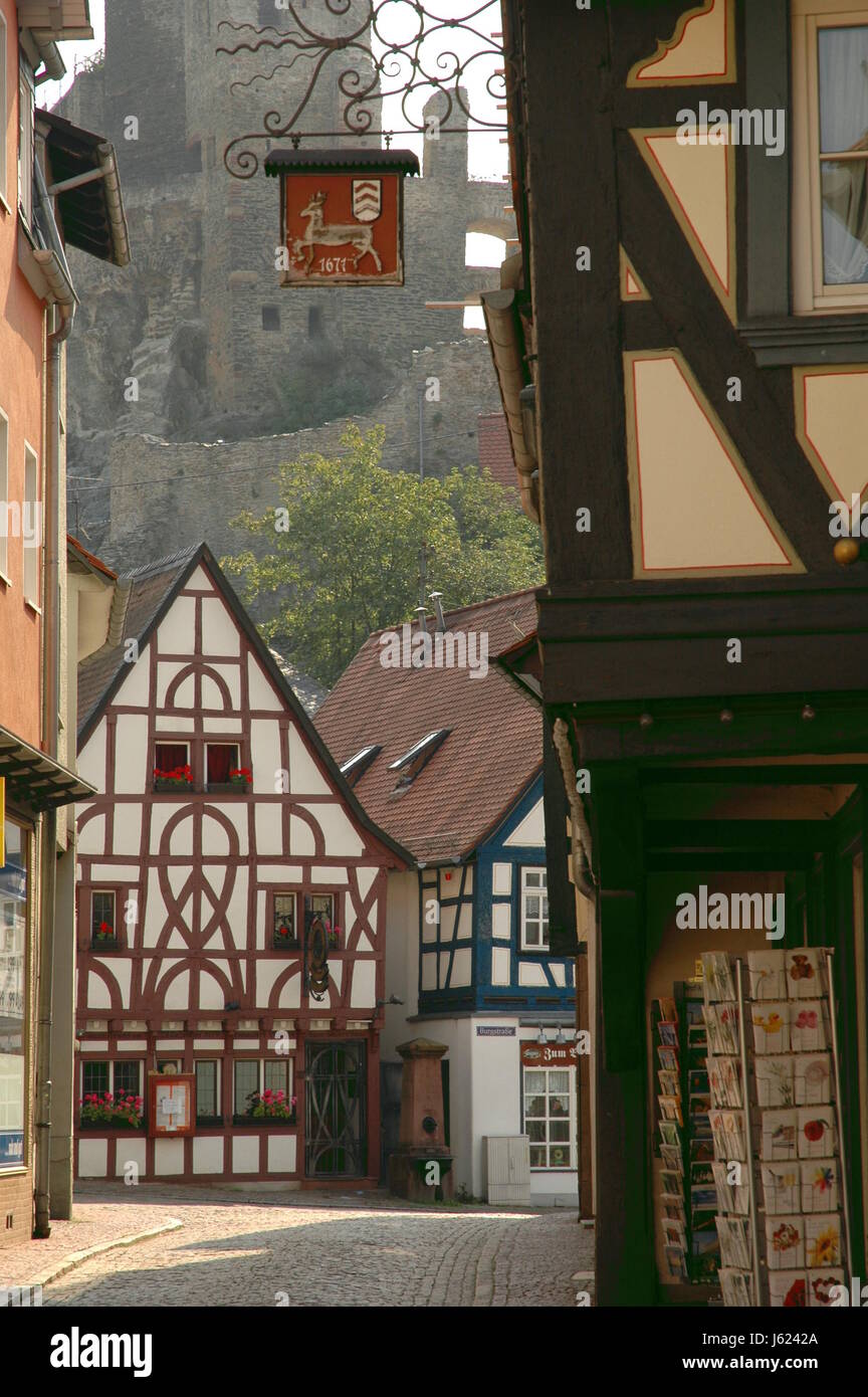 frame-work hesse place community village market town old town eppstein ...