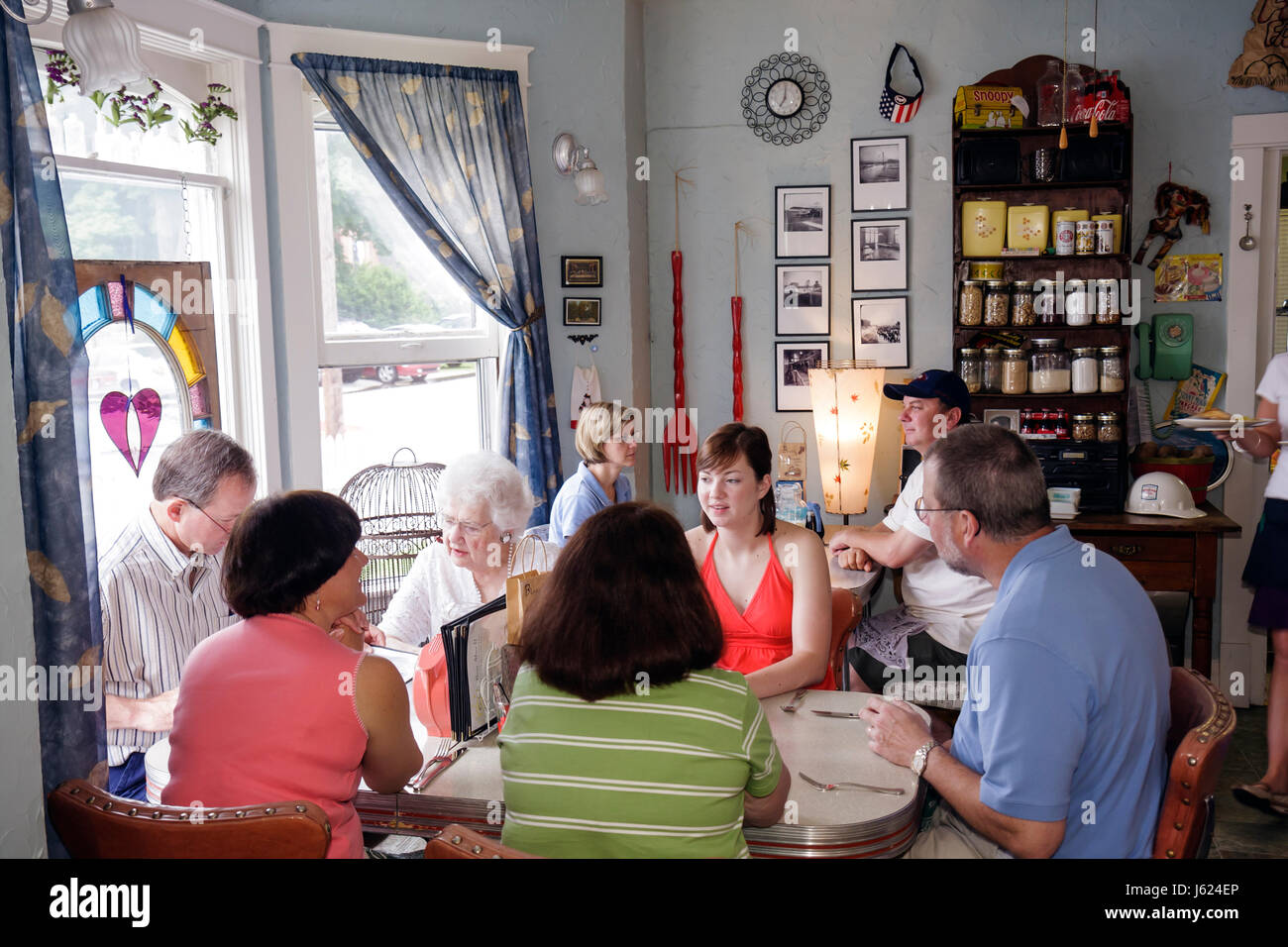 Indiana Chesterton,Millwright's Daughter Cafe,adult adults man men male ...