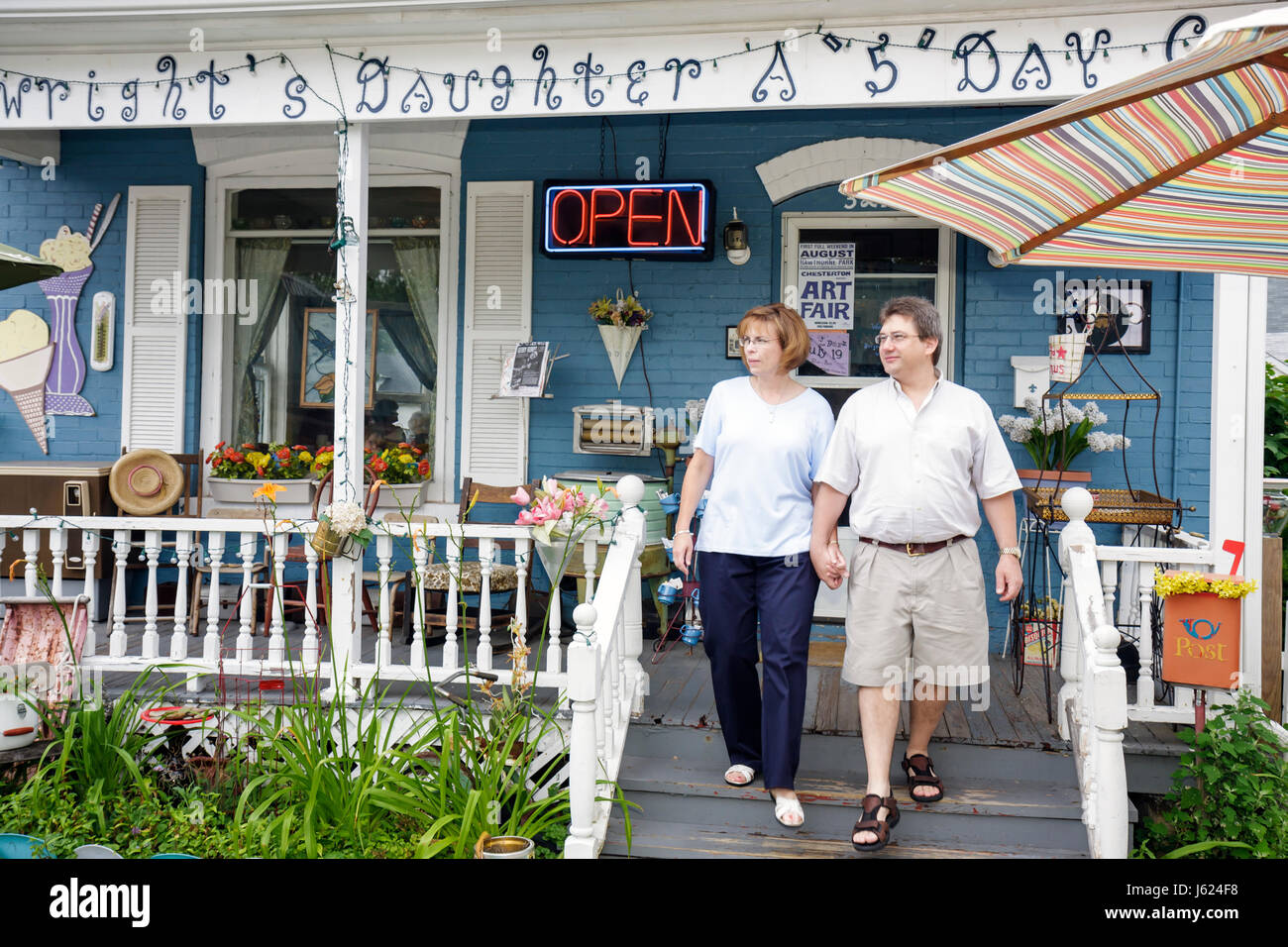 Indiana Chesterton,Millwright's Daughter Cafe,adult adults man men male ...