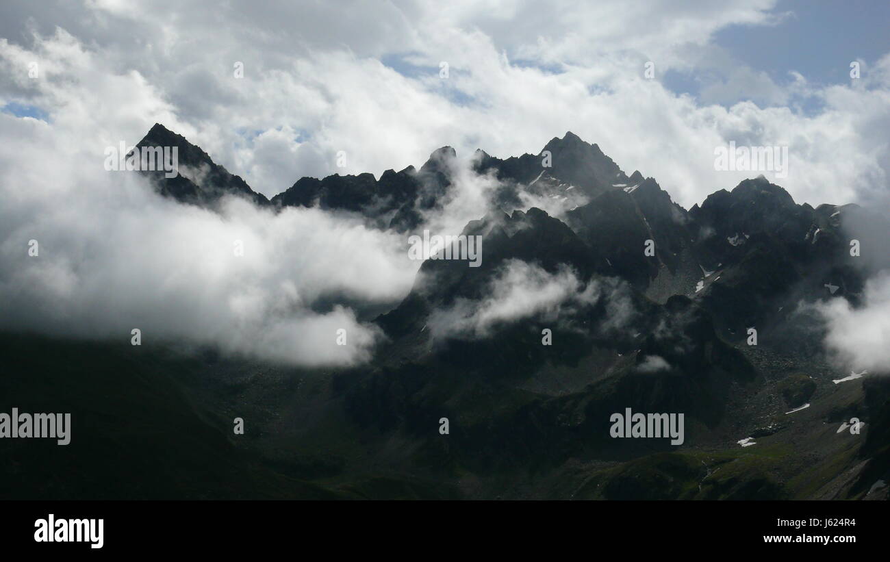 summit mood rock climax peak mountain nature clouds summit mood rock ...