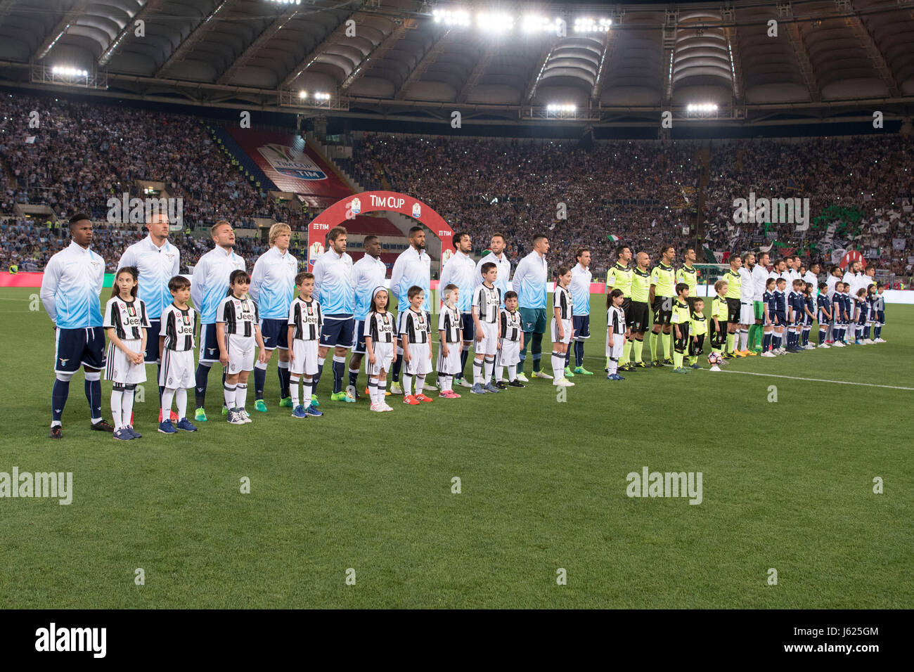 Lazio team group line up hi-res stock photography and images - Alamy