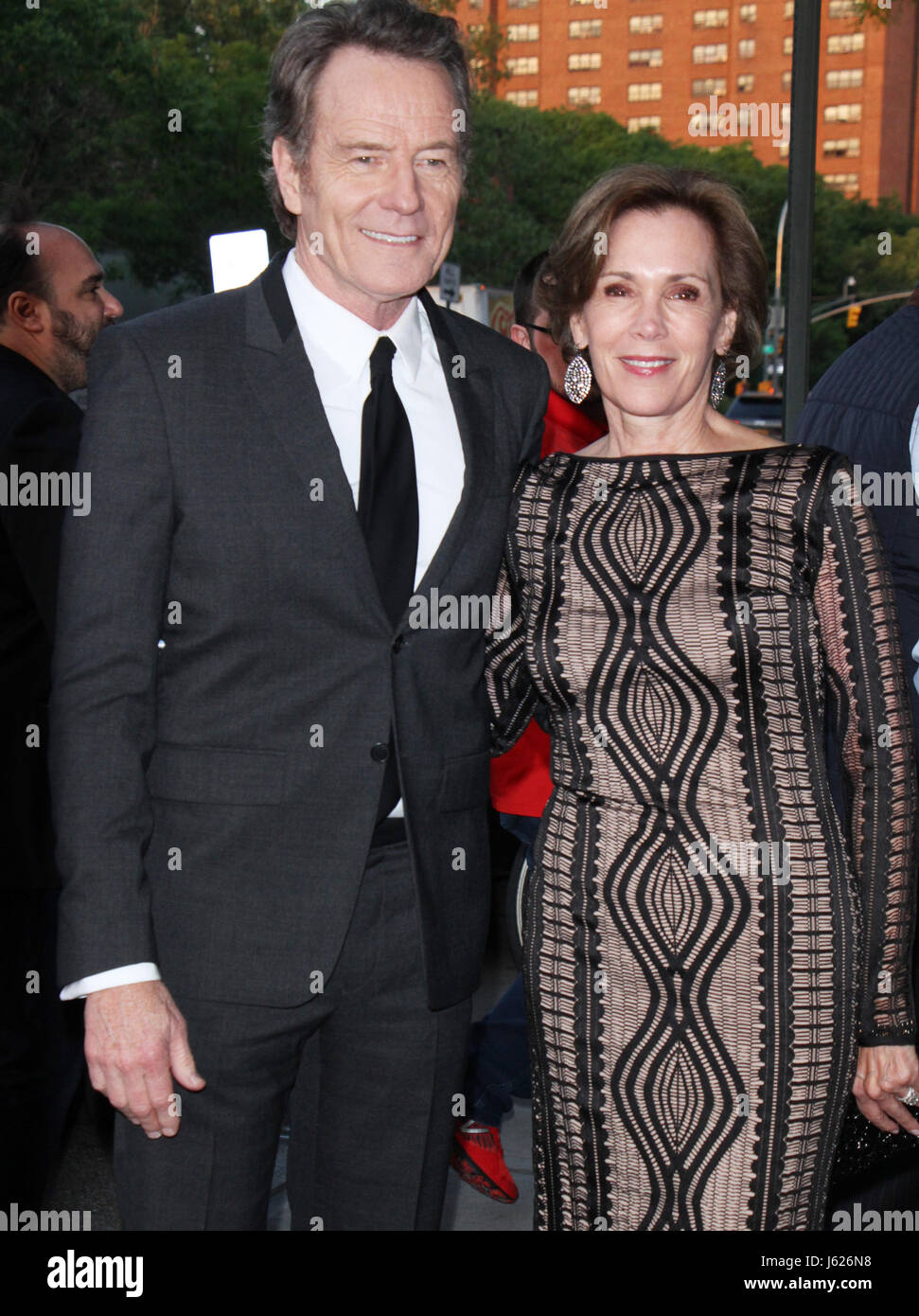 New York, NY, USA. 18th May, 2017. Bryan Cranston and Robin Dearden at ...