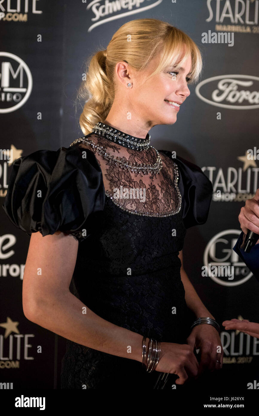 Model Valeria Mazza during Starlite presentation in Madrid on Thursday ...