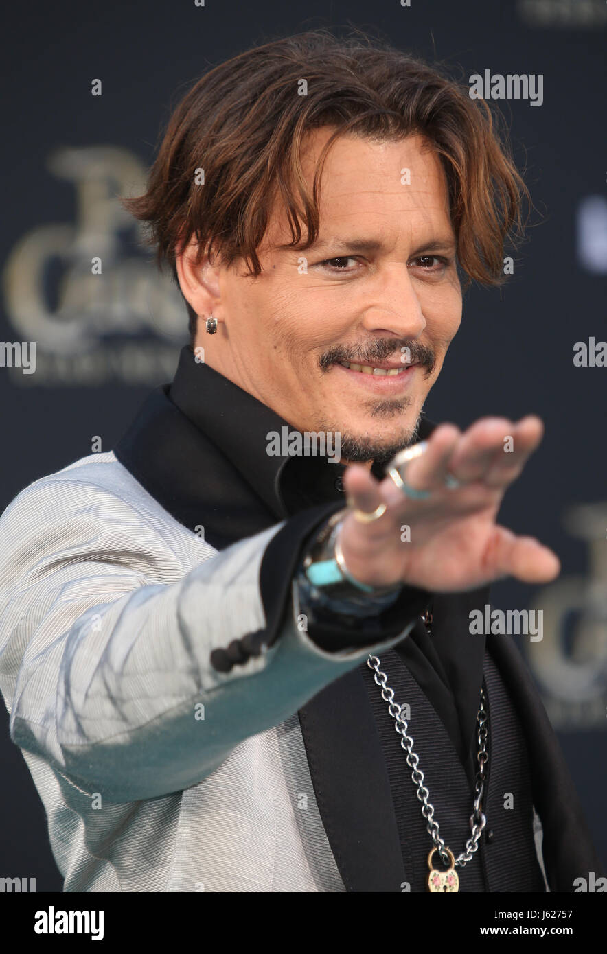 Hollywood, Ca. 18th May, 2017. Johnny Depp, At Premiere Of Disney's ...