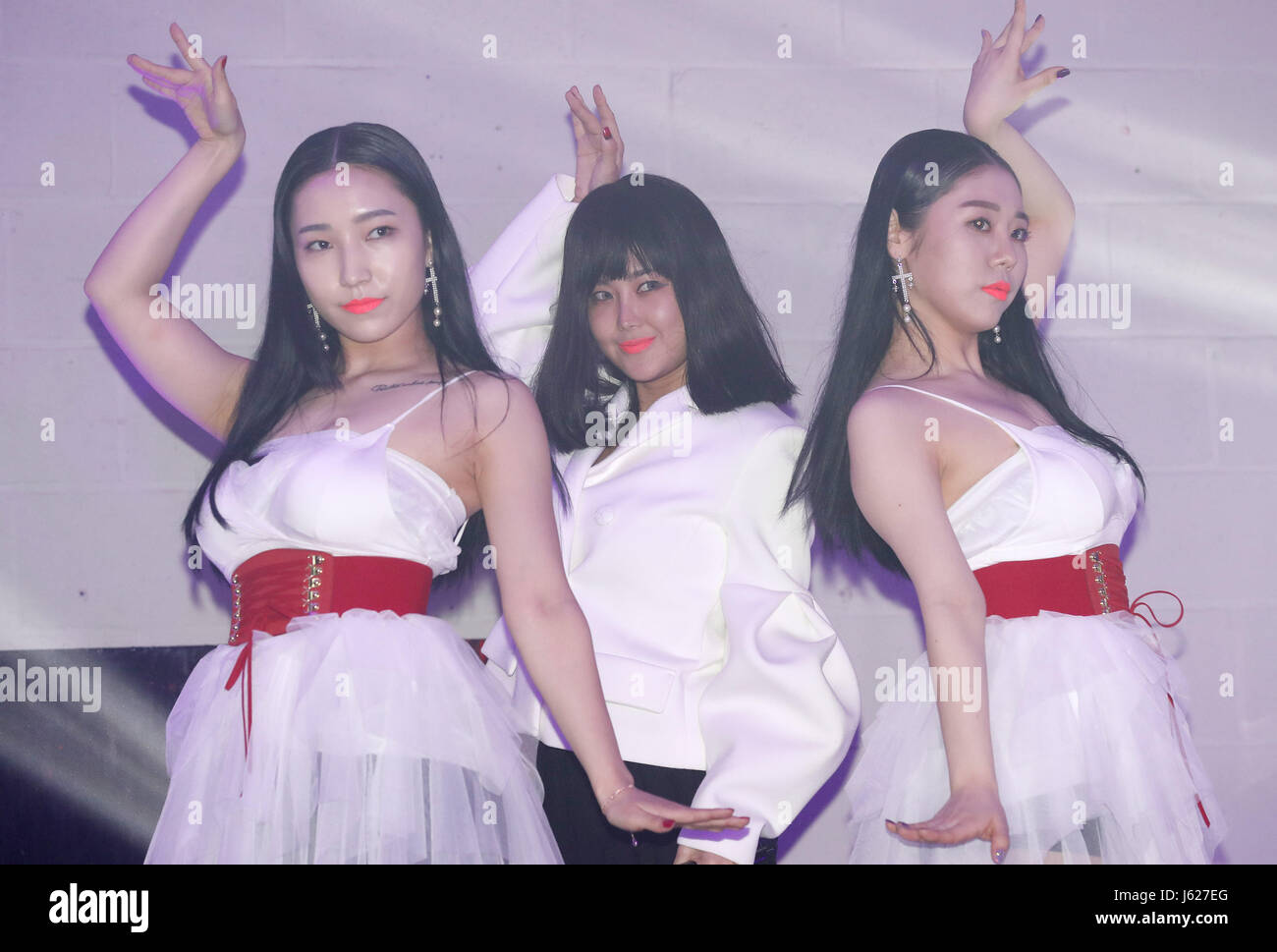 S. Korean singer Solbi South Korean singer Solbi performs during a ...