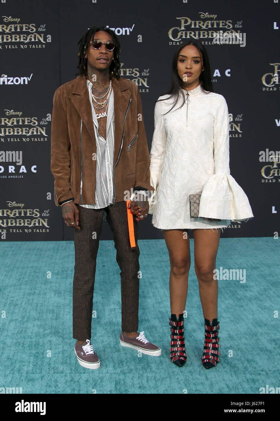 Hollywood, Ca. 18th May, 2017. Wiz Khalifa, Guest, At Premiere Of ...