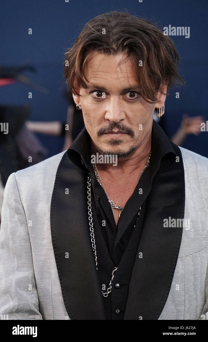 Los Angeles, USA. 18th May, 2017. a Johnny Depp 029 arriving at The ...