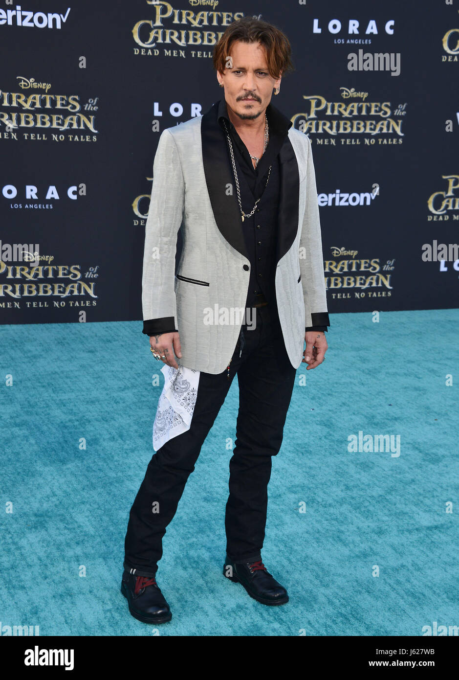 Los Angeles, USA. 18th May, 2017. Johnny Depp 017 arriving at The ...
