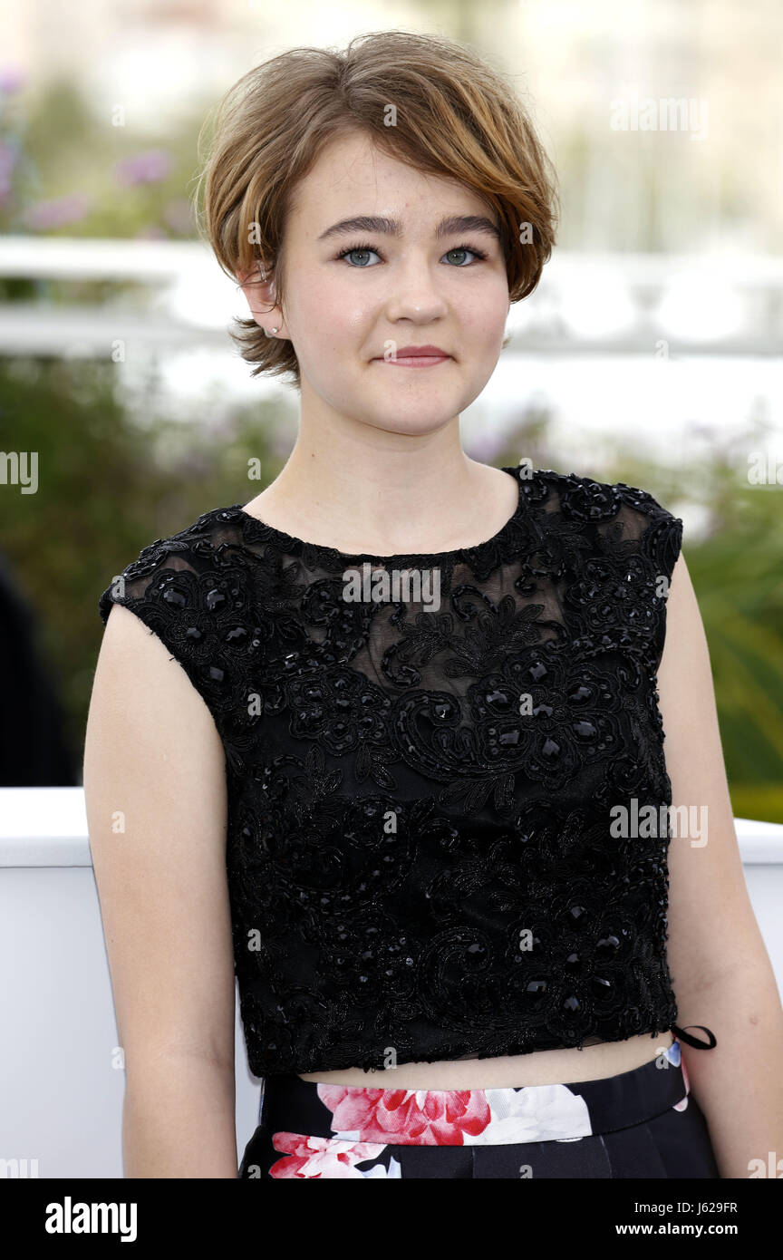 Cannes, Frankreich. 18th May, 2017. Millicent Simmonds at the ...