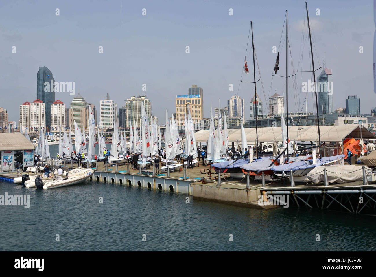 In qingdao olympic sailing center hi-res stock photography and images ...