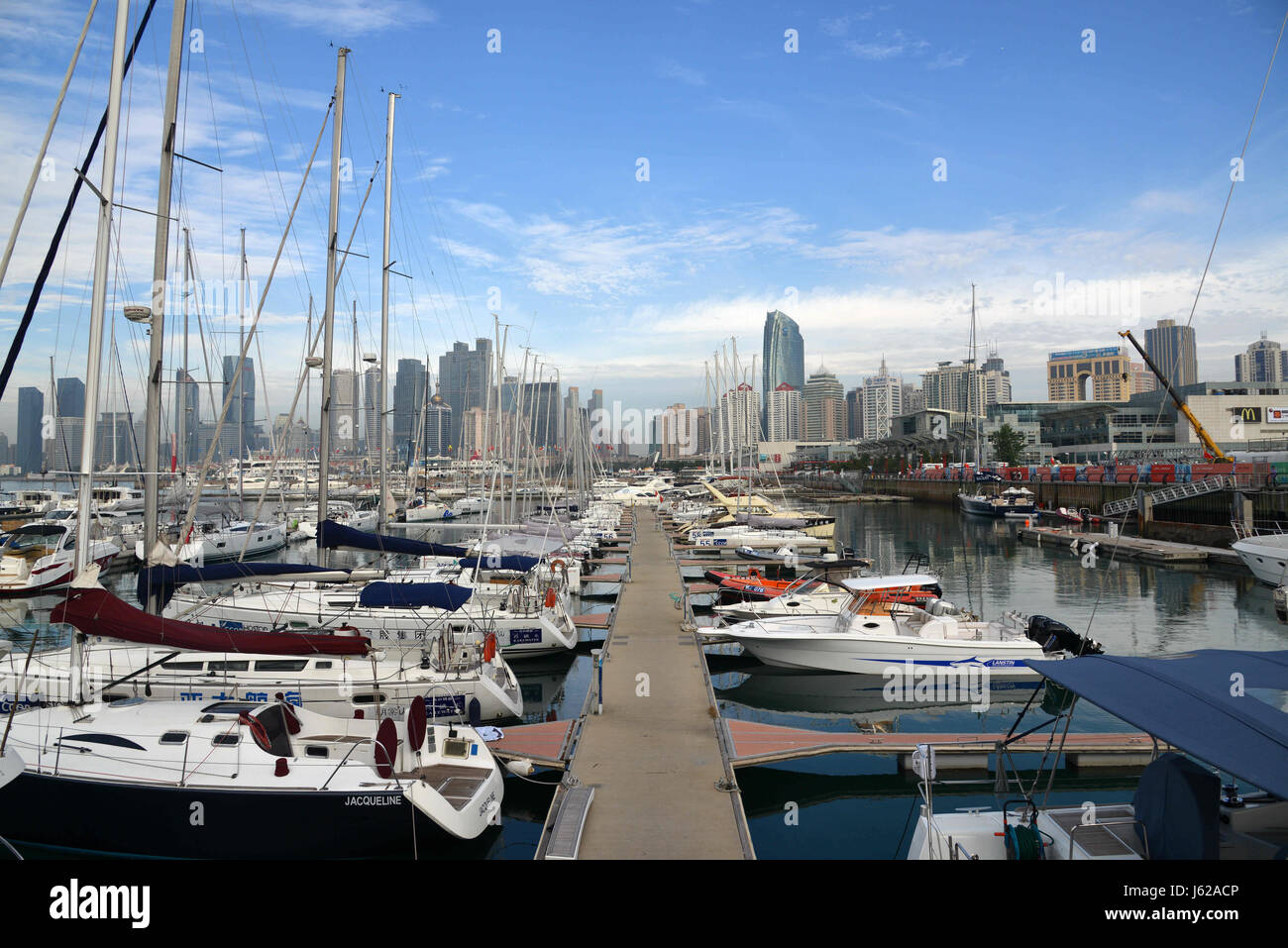 In qingdao olympic sailing center hi-res stock photography and images ...