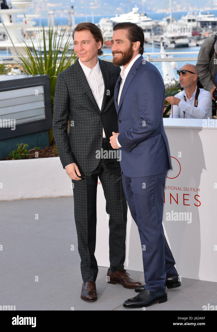 Cannes, France. 19th May, 2017. Paul Dano & Jake Gyllenhaal at the ...
