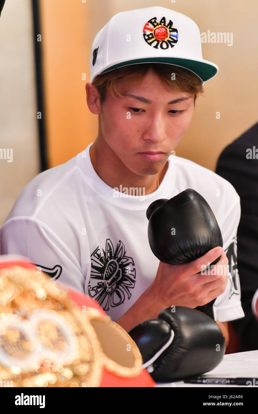 Tokyo, Japan. 19th May, 2017. Naoya Inoue Boxing : Naoya Inoue of Japan ...