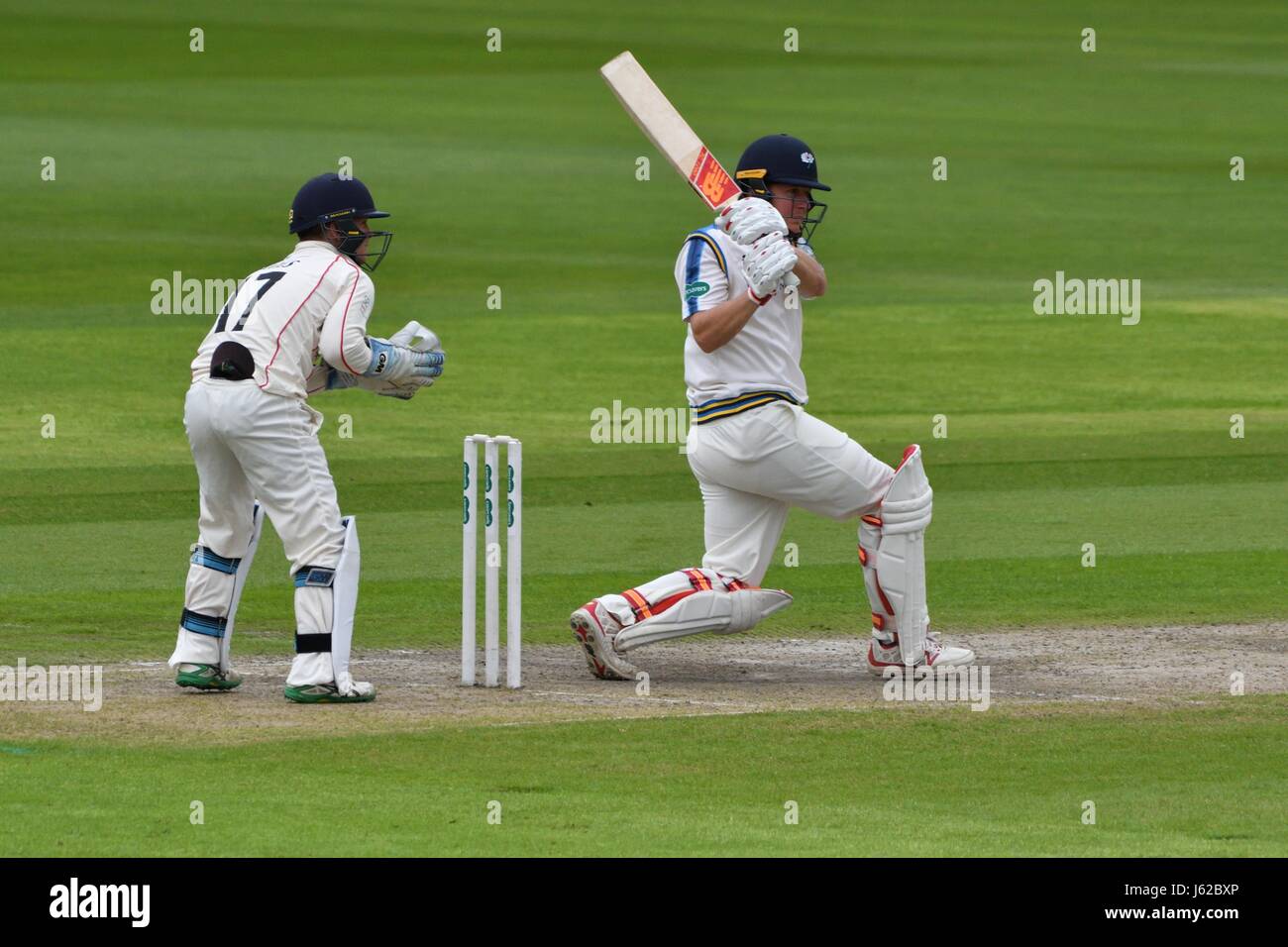 Gary Balance batting in the Roses Match between Lancashire and ...