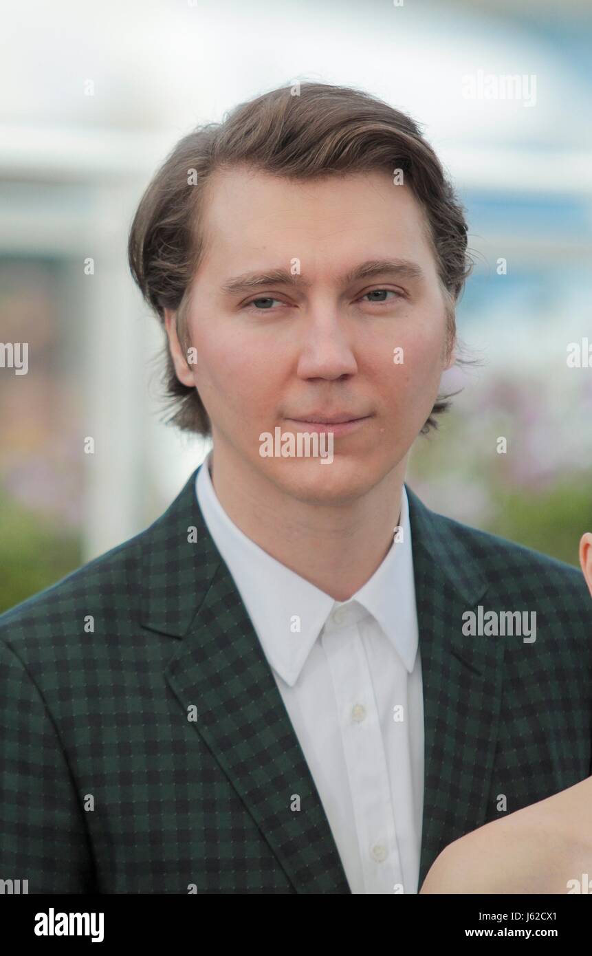 Cannes, France. 19th May, 2017. Paul Dano actor Okja. Photocall. 70th ...