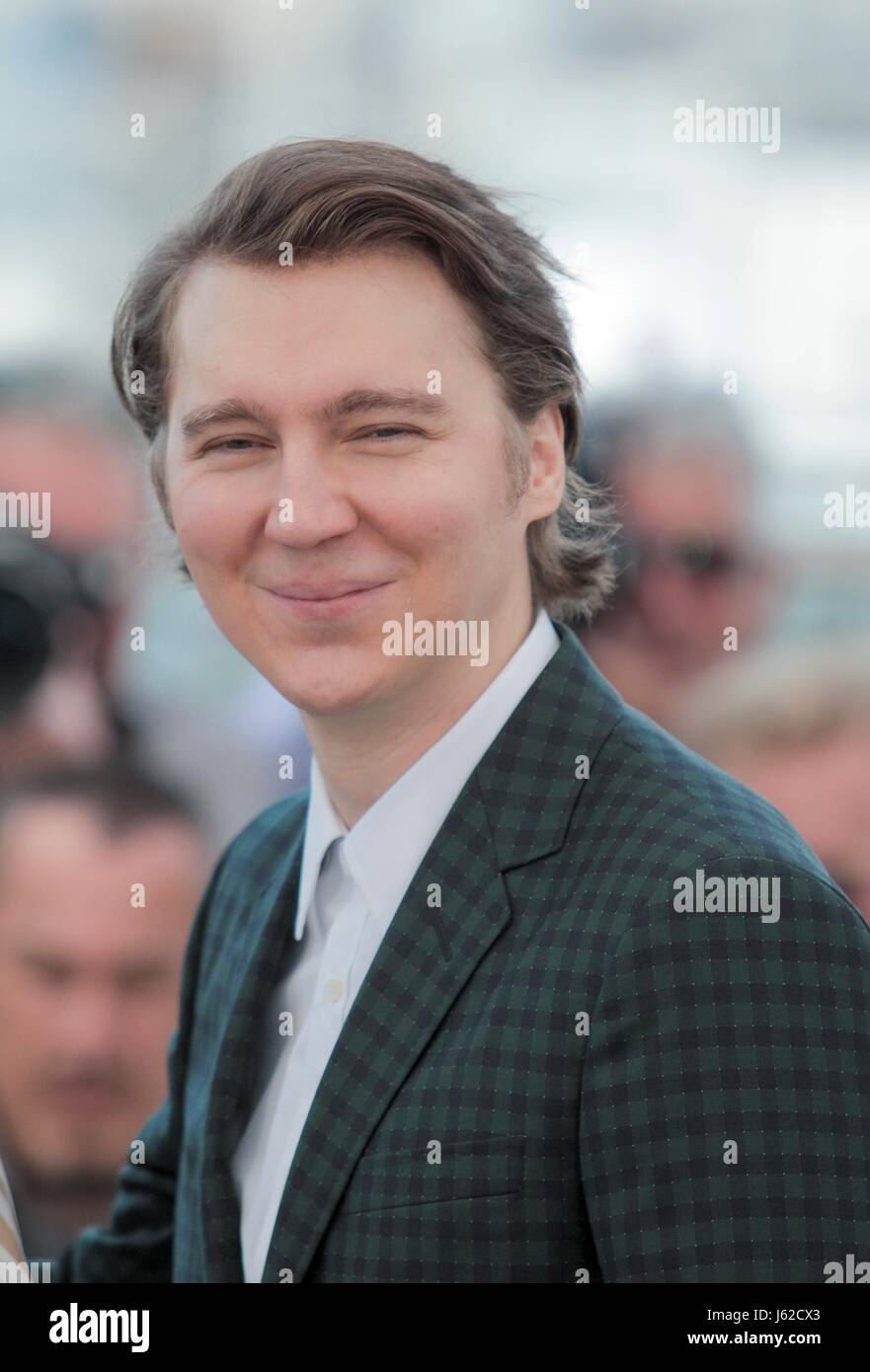 Cannes, France. 19th May, 2017. Paul Dano actor Okja. Photocall. 70th ...