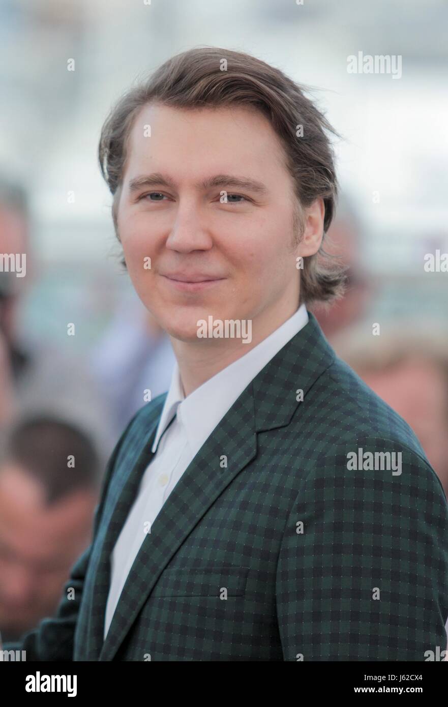 Cannes, France. 19th May, 2017. Paul Dano actor Okja. Photocall. 70th ...