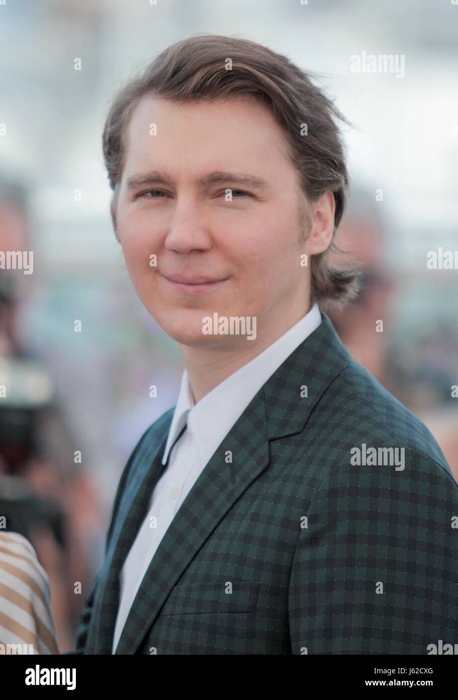 Cannes, France. 19th May, 2017. Paul Dano actor Okja. Photocall. 70th ...