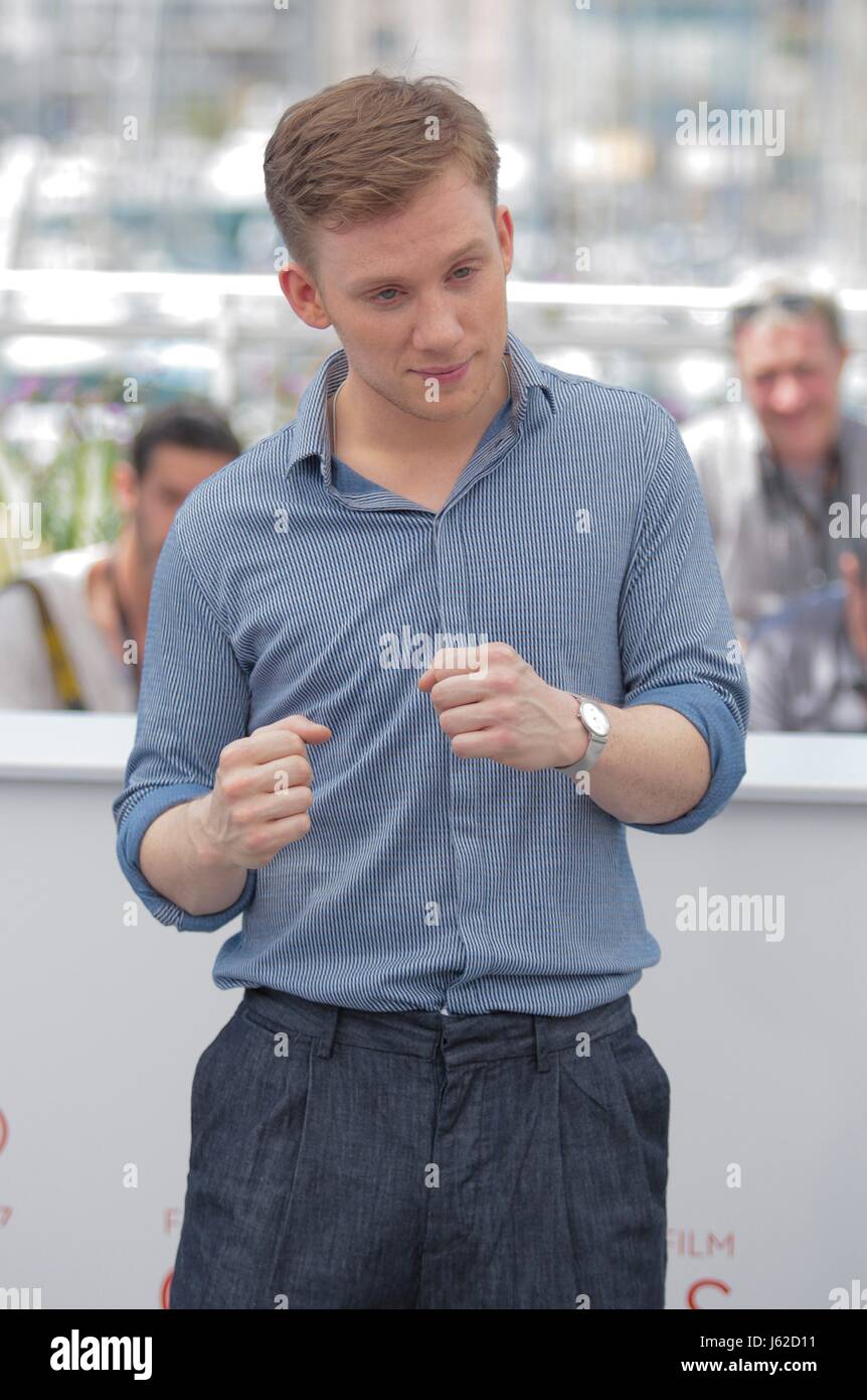 Cannes, France. 19th May, 2017. Joe Cole, actor. A Prayer Before Dawn ...