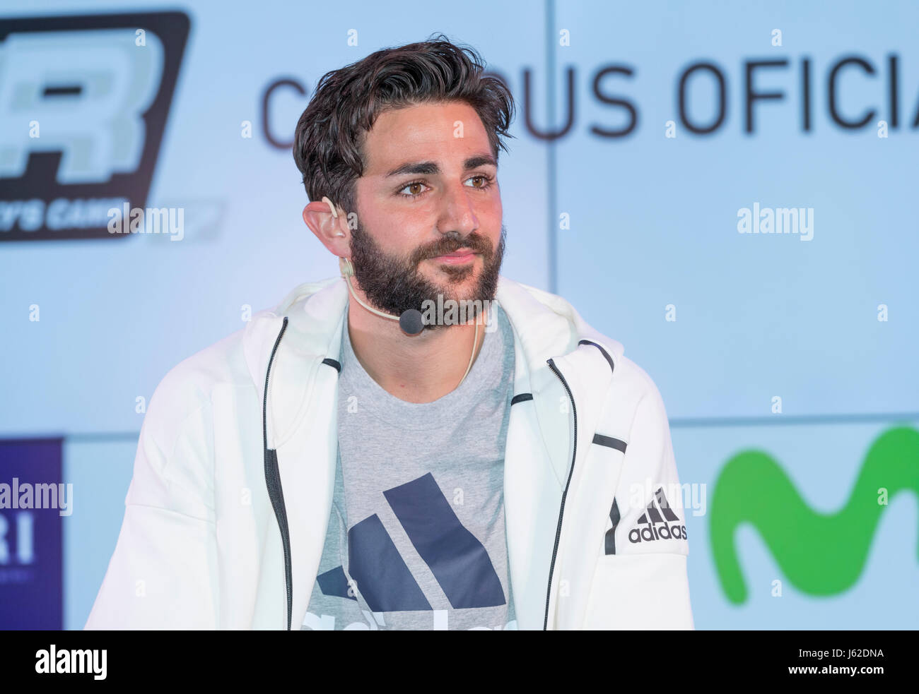 Basketball player Ricky Rubio during the presentation of the " I Campus ...