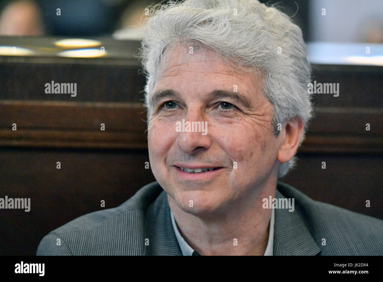 Prague, Czech Republic. 19th May, 2017. Conductor Peter Oundjian of ...