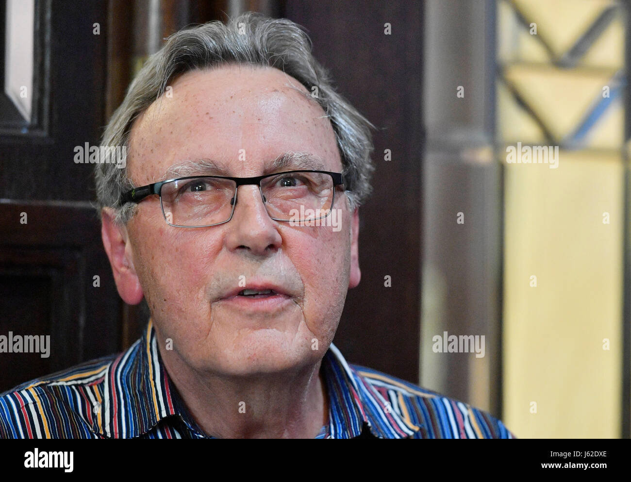Prague, Czech Republic. 19th May, 2017. Violinist Terry Hollowach of ...