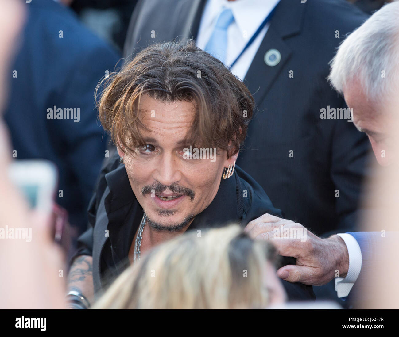 Actor Johnny Depp attends the premiere of Disney's 'Pirates Of The ...