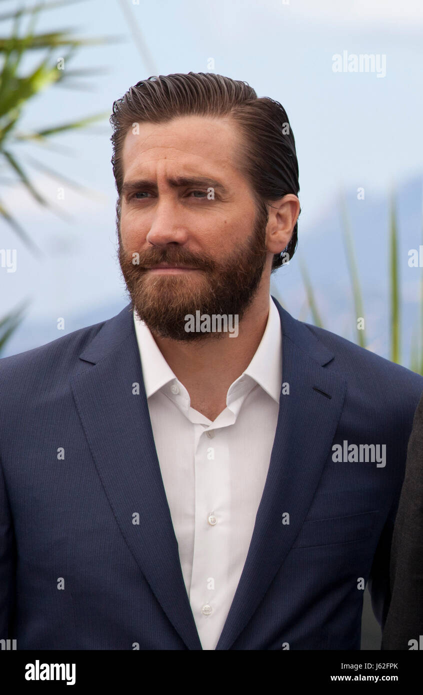 Cannes, France. 19th May, 2017. Actor Jake Gyllenhaal at the Okja film ...