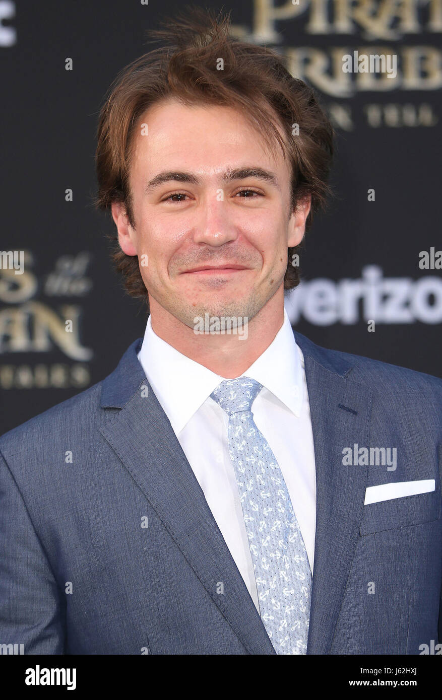18 May 2017 - Hollywood, California - Ben O'Toole. Disney's "Pirates Of ...