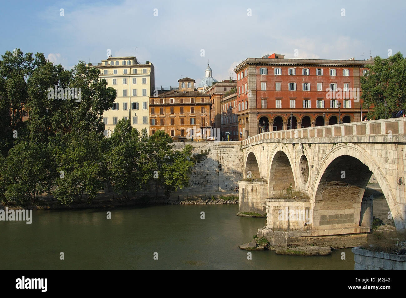 ponte palatino in rome Stock Photo - Alamy